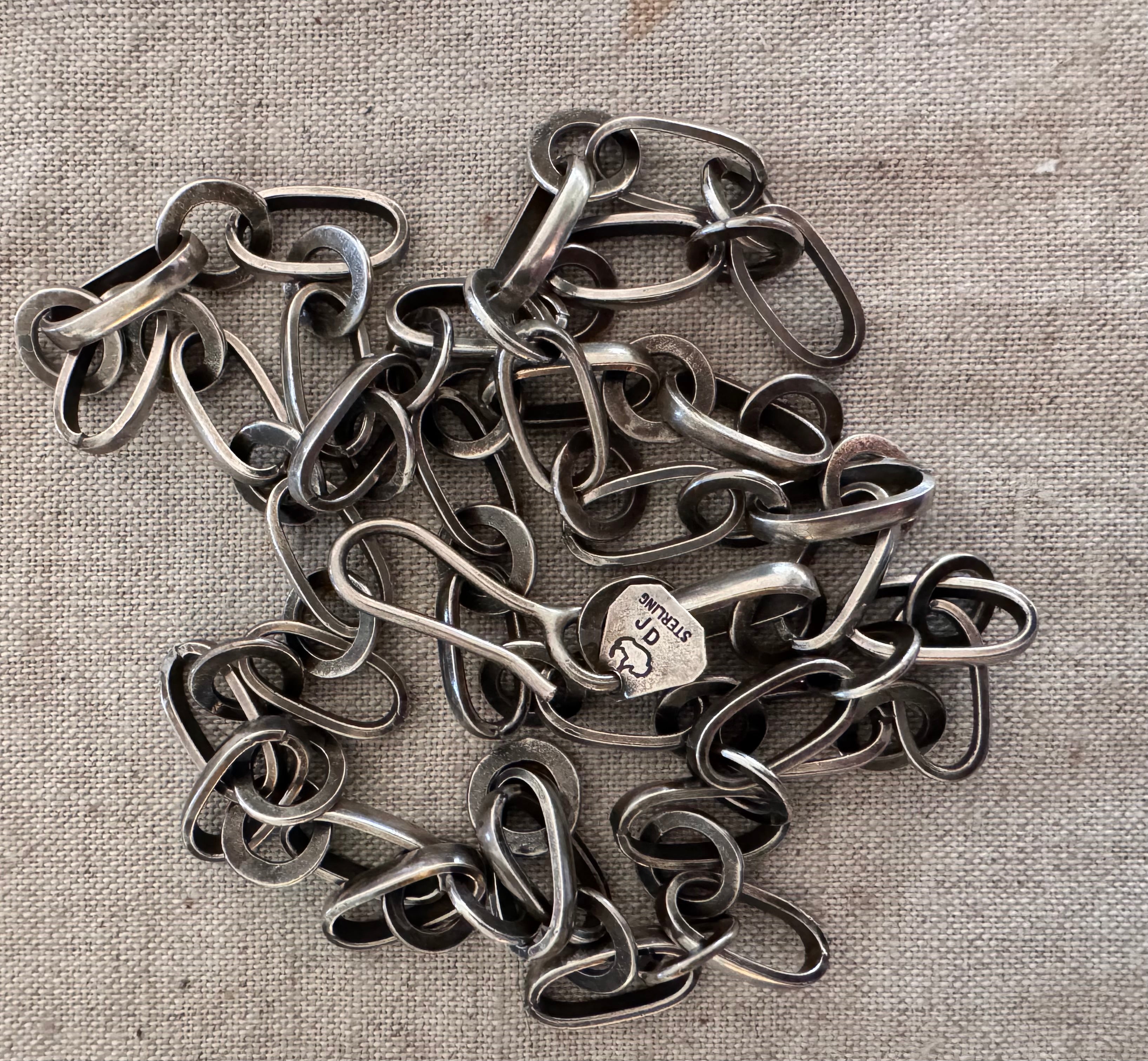 Huge Handmade Cowboy Sterling Long and Short Chain – Jessica Kagan Cushman